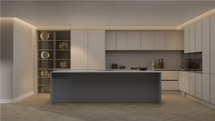 Simply Quartz Desert Silver - Quartz Worktop - Worktop Hub